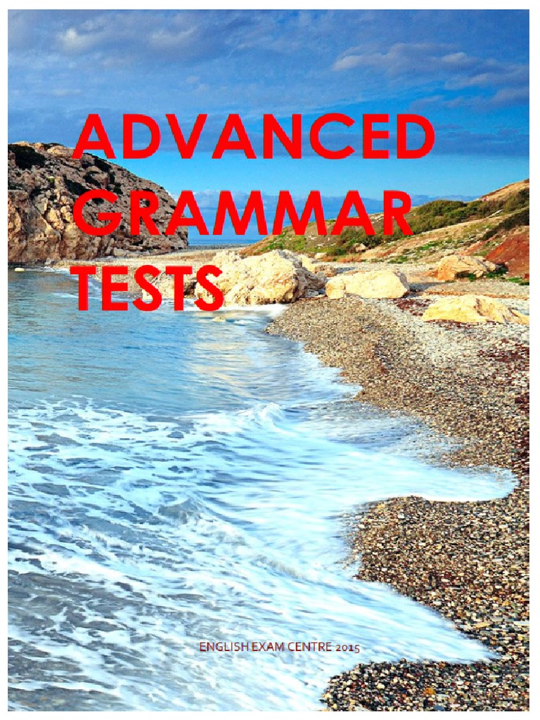 Advanced Grammar Tests-Kopia | PDF