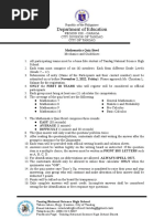 SCI-MATH Program | PDF