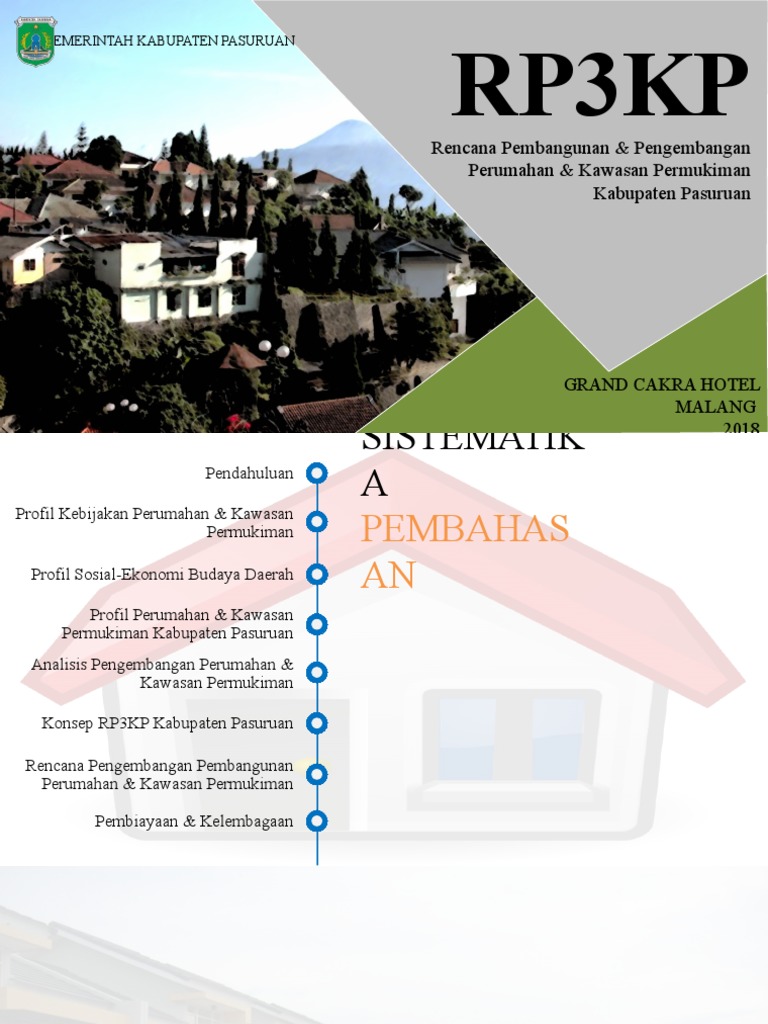RP3KP Perumahan Kabupaten Pasuruan | PDF