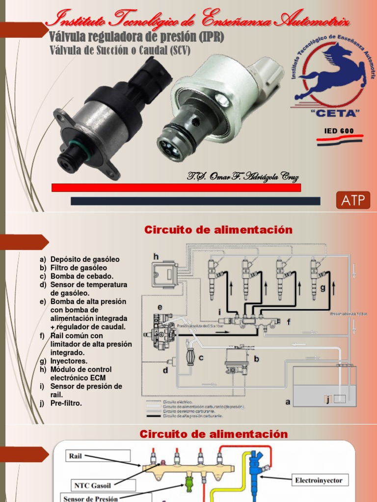 Válvulas Ipr y SCV Crs | PDF | Bomba | Presión