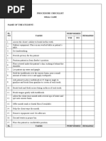 Eye Wash Weekly Checklist | PDF