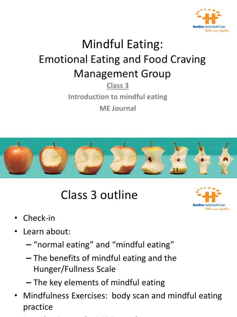 Week 3 Slides - Mindful Eating | PDF | Eating | Mindfulness