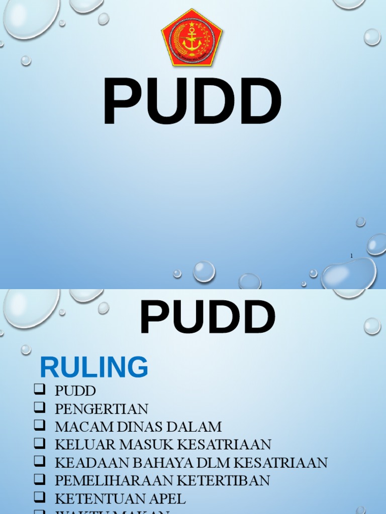Pengaturan PUDD dalam Kesatrian TNI | PDF | Kesehatan Holistik | Sains ...