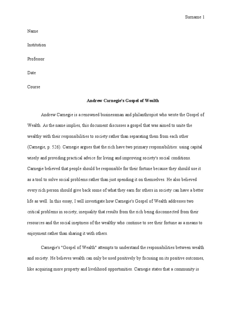 Andrew Carnegie - Edited | PDF