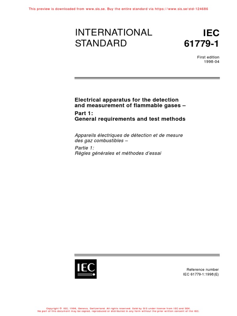 Iec 61779 | PDF | International Electrotechnical Commission | Electromagnetic Compatibility