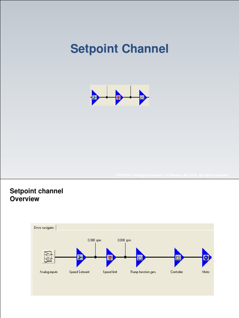 06 - Setpoint Channel | PDF | Electric Motor | Electrical Engineering