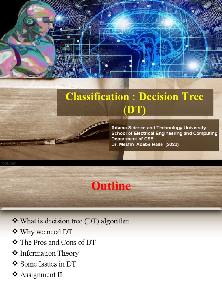 Lecture - 3 Classification (Decision Tree) | PDF | Applied Mathematics | Algorithms