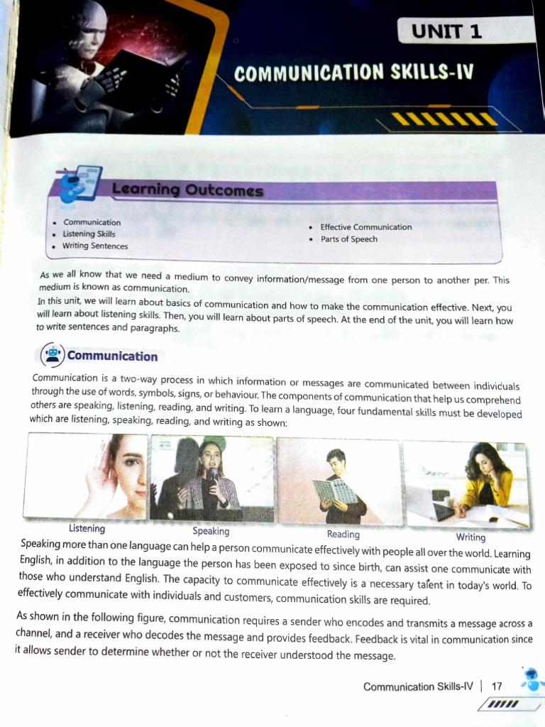 (CH 01) Communication Skills | PDF | Communication | Part Of Speech