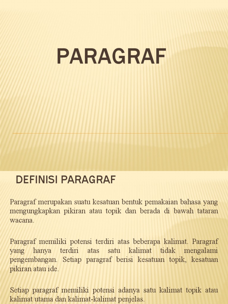 Paragraf | PDF
