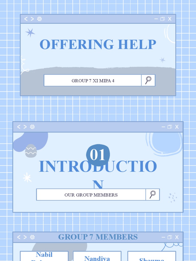Offering Assistance: Understanding Informal and Formal Ways to Provide ...