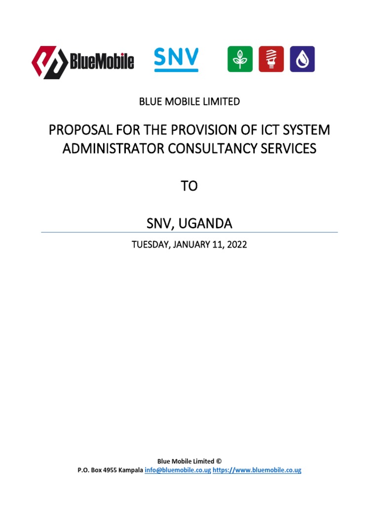 SNV - Provision of ICT COnsultancy Services 20012022 | PDF | Computer Network | Microsoft Windows