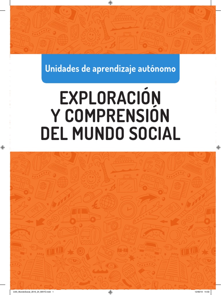 Uaa Exploración Y Comprensión Del Mundo Social Pdf Nómada Evaluación
