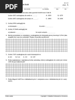 Klasowka-Wersja-B Sesja Z Plusem 2022-2023 KL 6 | PDF