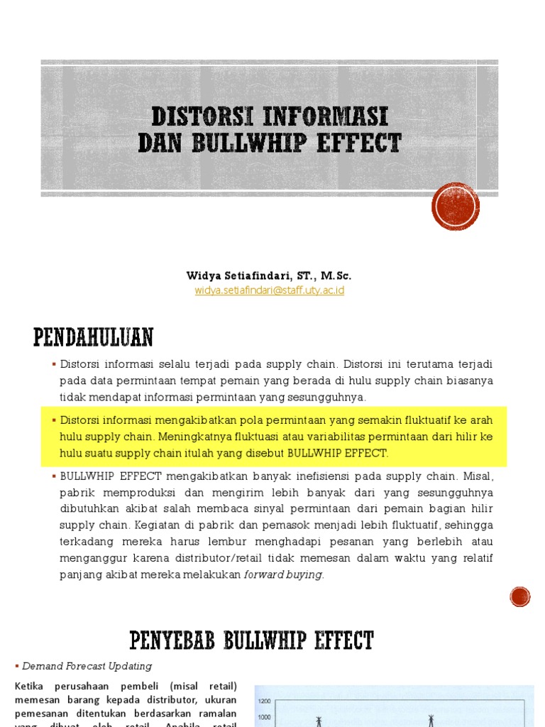 11 - SCM - DISTORSI INFORMASI DAN BULLWHIP EFFECT-compressed | PDF
