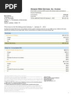 Aws Invoice Sample Feb2025 Fixed | PDF