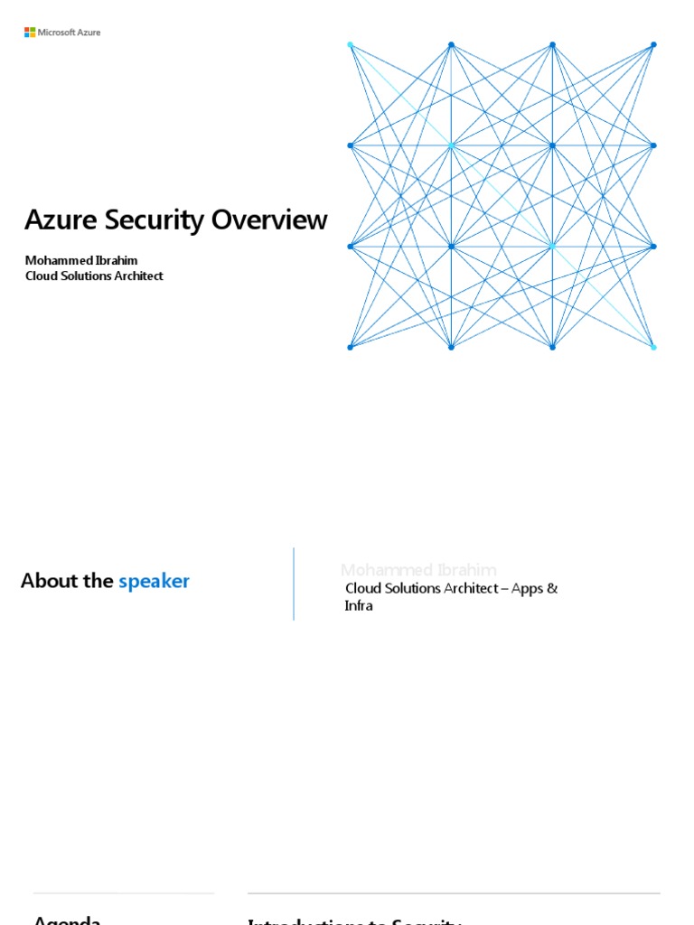 Azure Security Final Presentation | PDF | Microsoft Azure | Cloud Computing