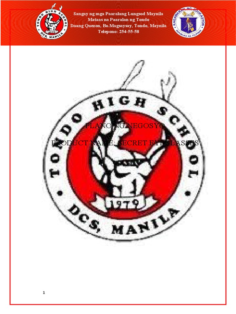 Template Plano NG Negosyo | PDF