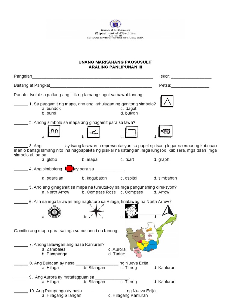 First Periodical Test In Ap 3 Pdf