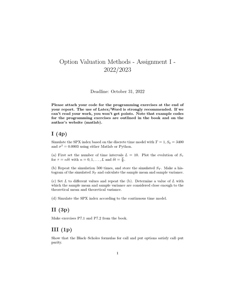 OVM AssignmentI | PDF