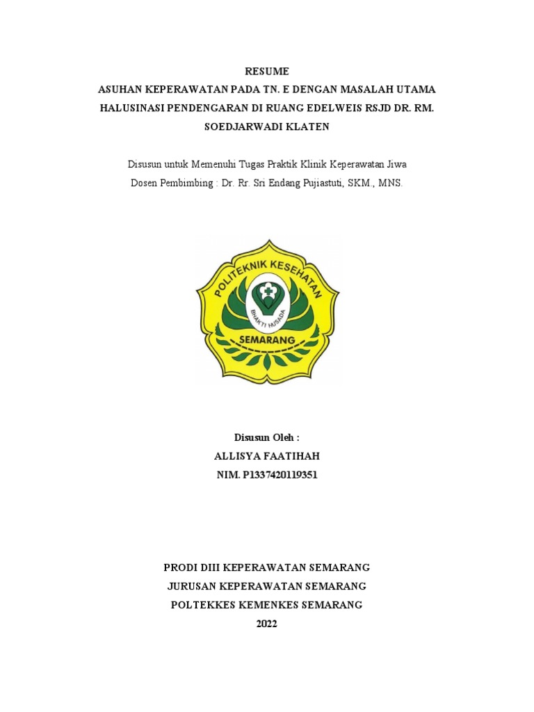 Resume Tika Edelweis | PDF