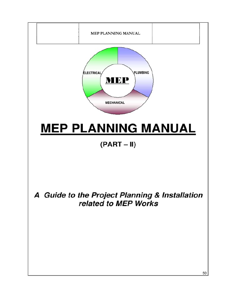 MEP Project Guide Line 2022 | PDF
