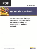 ISO 2531 - Ductile Iron Pipe Fitting | PDF