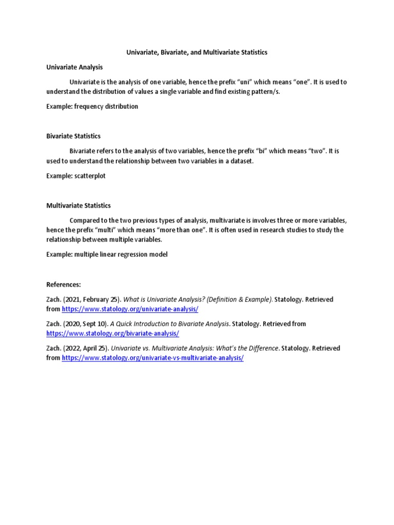 Intro to Statistical Analysis | PDF | Teaching Methods & Materials | Computers