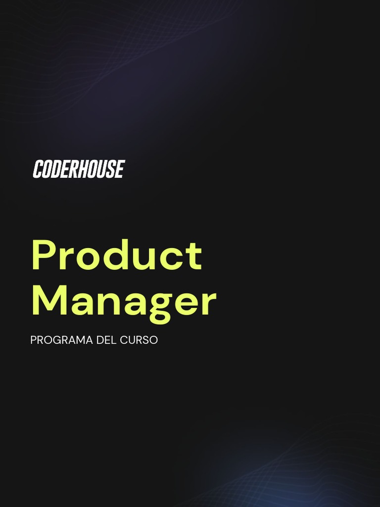 Product Manager | PDF | Iniciativa empresarial | Informática