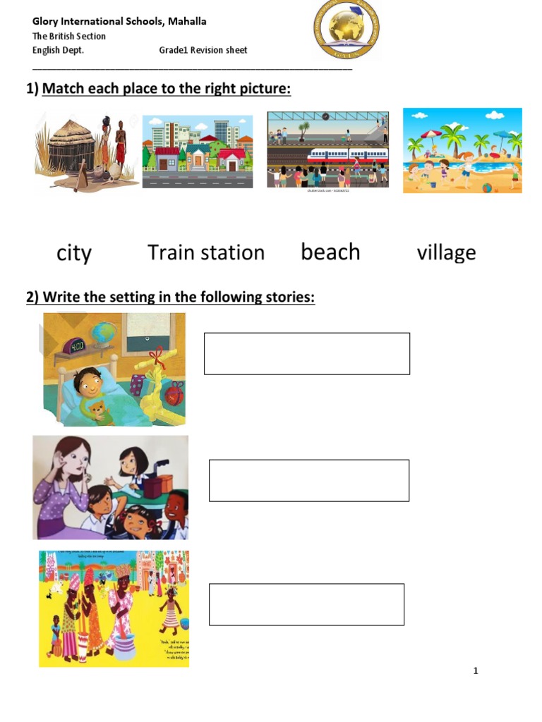 Grade 1 English Revision: A Comprehensive Review of Key Grammar ...