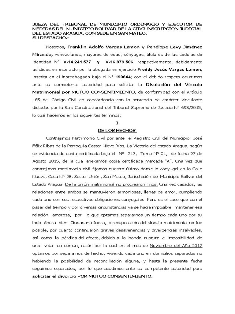 Divorcio | PDF | Divorcio | Justicia Divorcio | PDF | Divorcio | Justicia