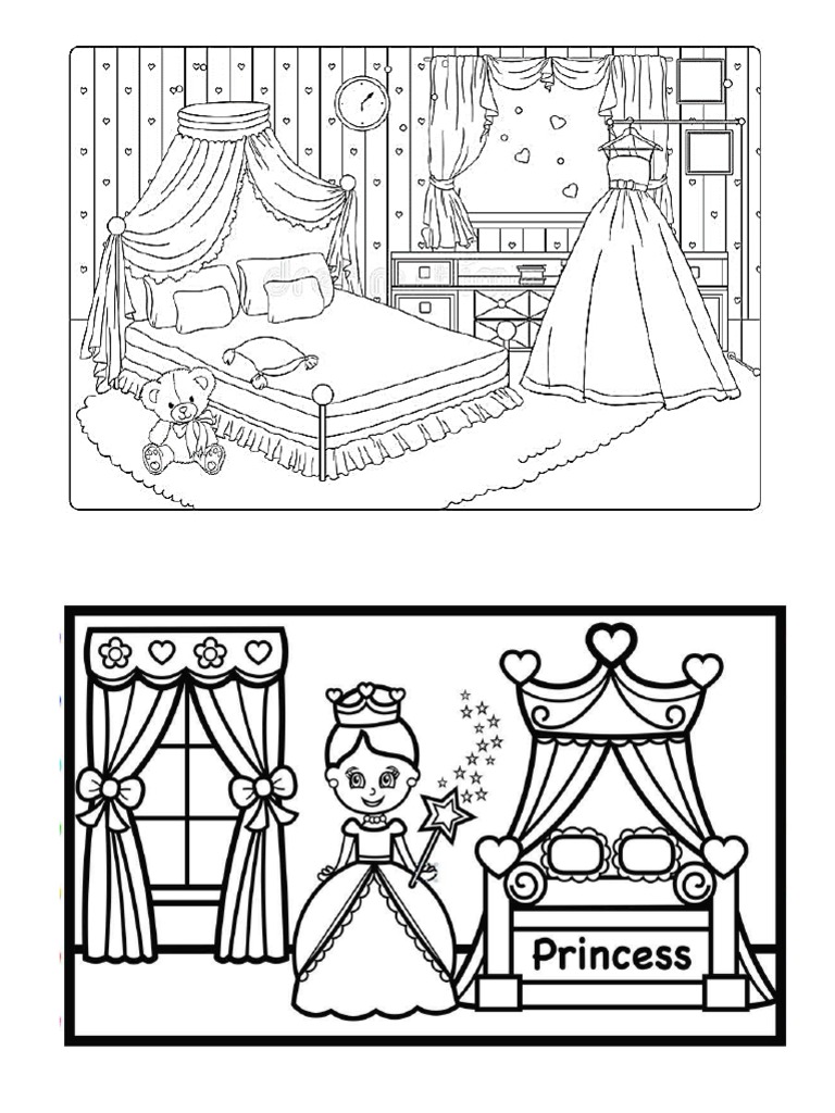 Mewarnai Kamar Princess | PDF