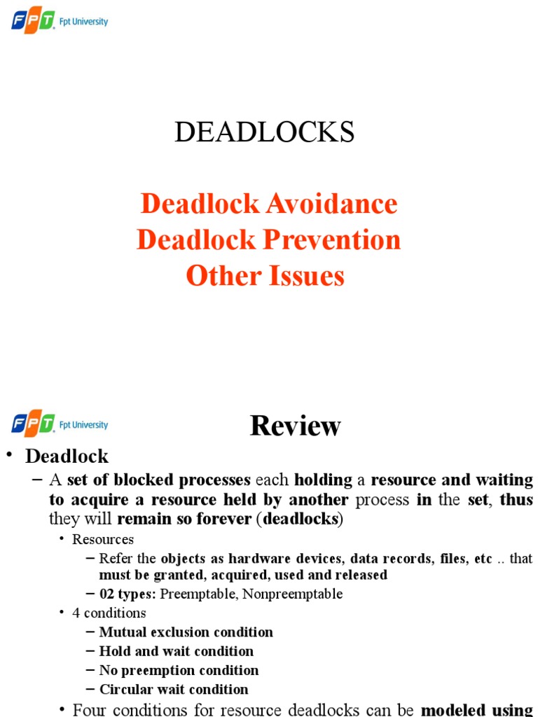 DeadLock | Download Free PDF | Computer Programming | Computing