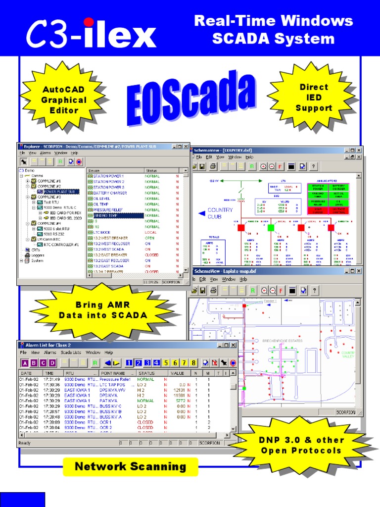 EOScada Brochure | PDF | Scada | Workstation