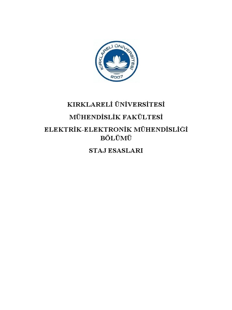 Eem Staj Esaslari 1 | PDF