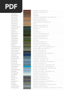 Russian Federal Standard 595b Colors | PDF | Green | Brown