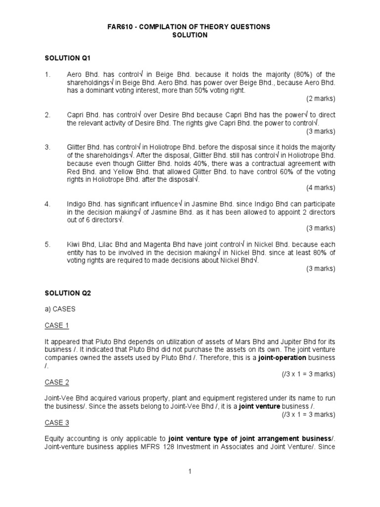 Compilation of Theory Solutions | PDF | Equity (Finance) | Investing