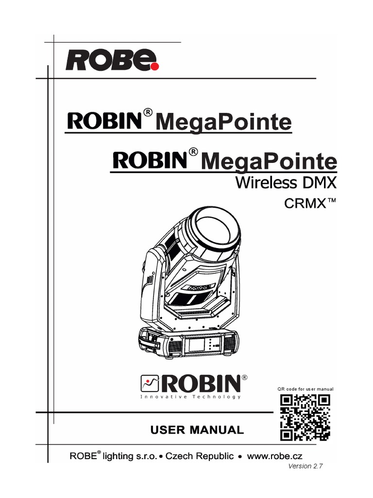 User Manual Robin MegaPointe | PDF | Mains Electricity | Computer Network