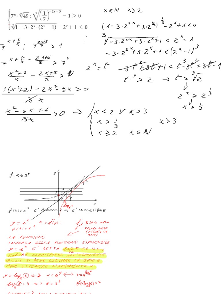Lezione Logaritmi | PDF