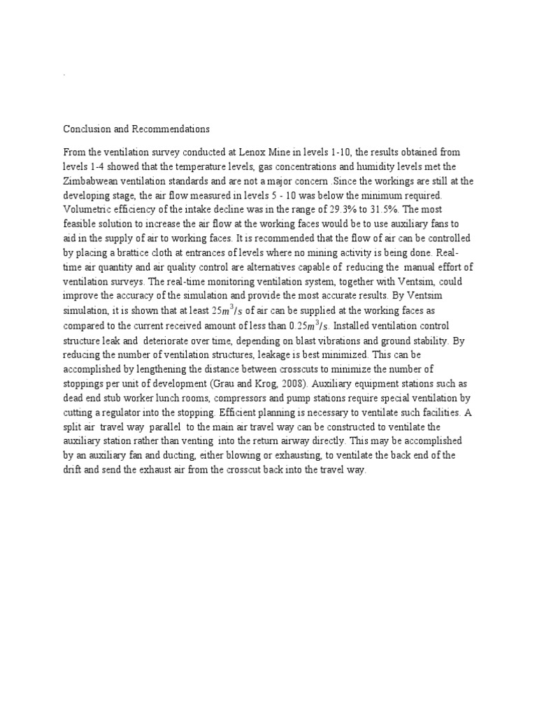 Conclusion and Recommendations | PDF | Science & Mathematics | Computers