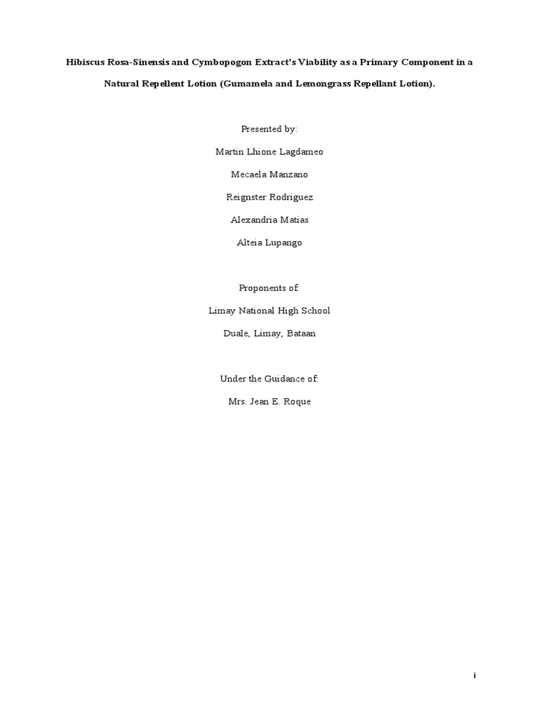 Writeup Group3 | PDF | Emulsion