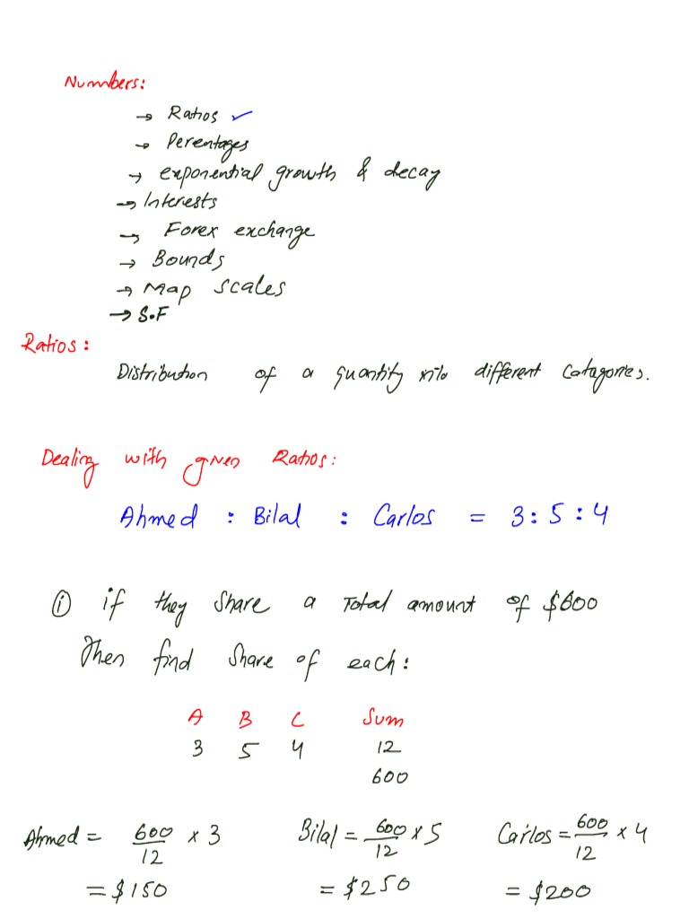 Numbers Igcse Notes | PDF
