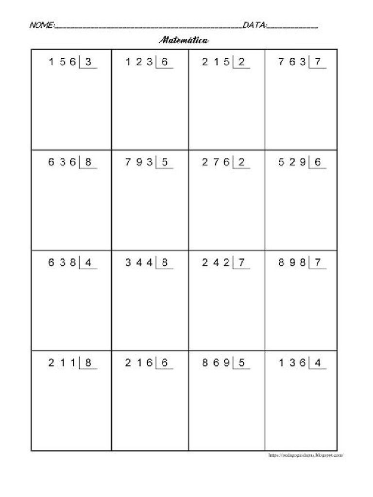 Conta de Divisão | PDF