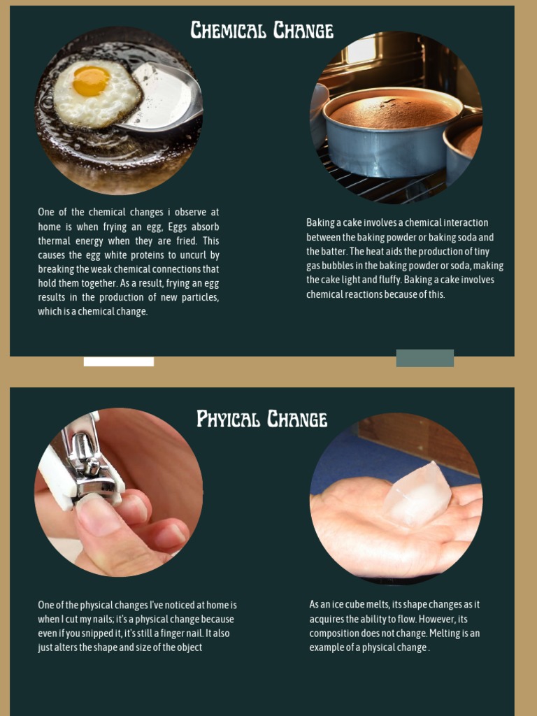 Baking a cake involves a chemical interaction between the baking powder ...