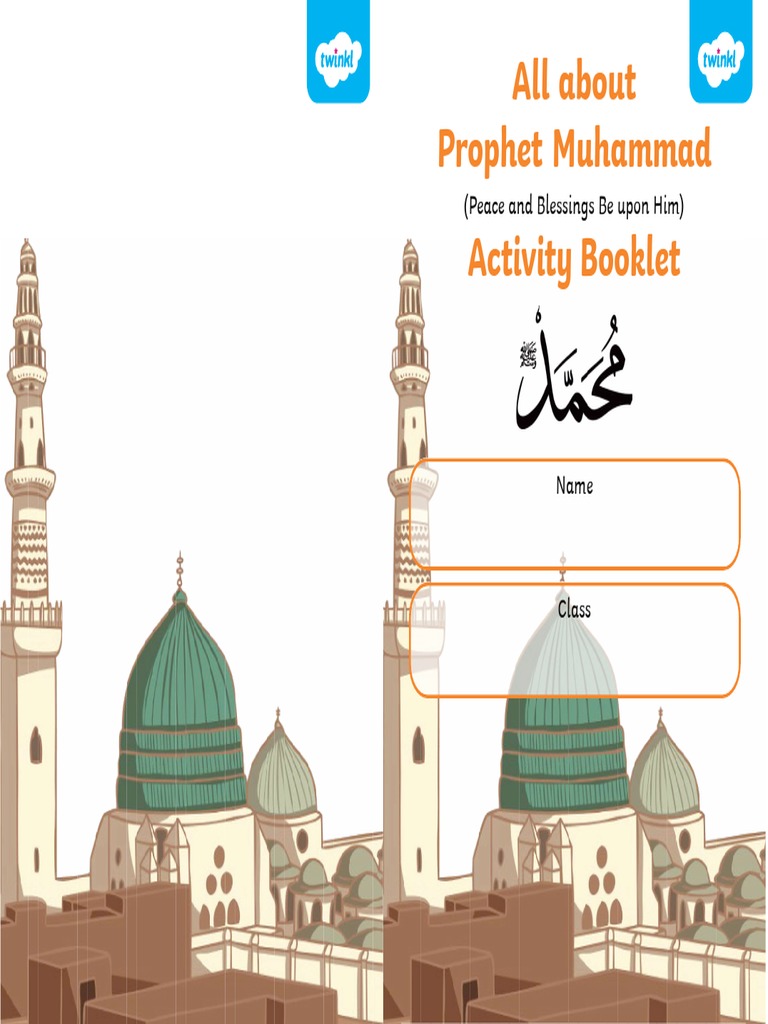 Ar Ise 51 All About Prophet Muhammad Activity Booklet - Ver - 8 ...