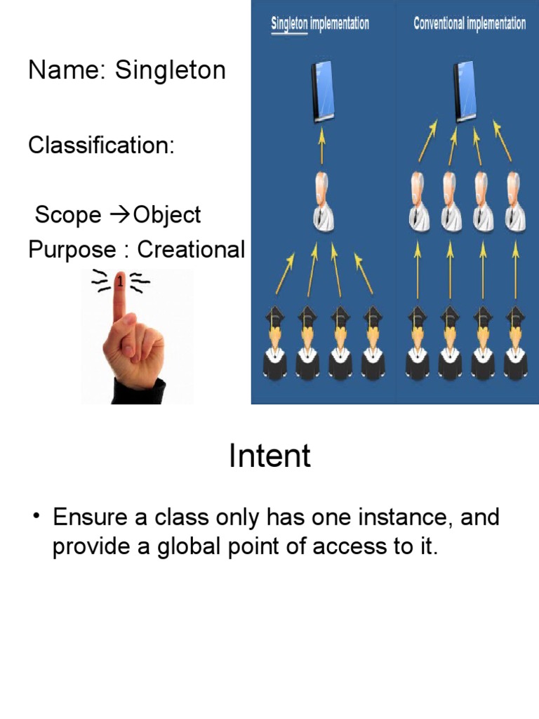 Singleton Pdf Class Computer Programming Inheritance Object Oriented Programming