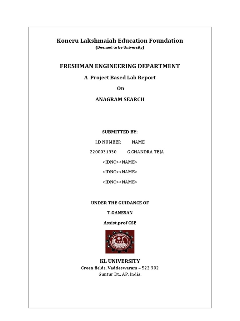 Ctsd Project Documentation Template Pdf String Computer Science Array Data Structure