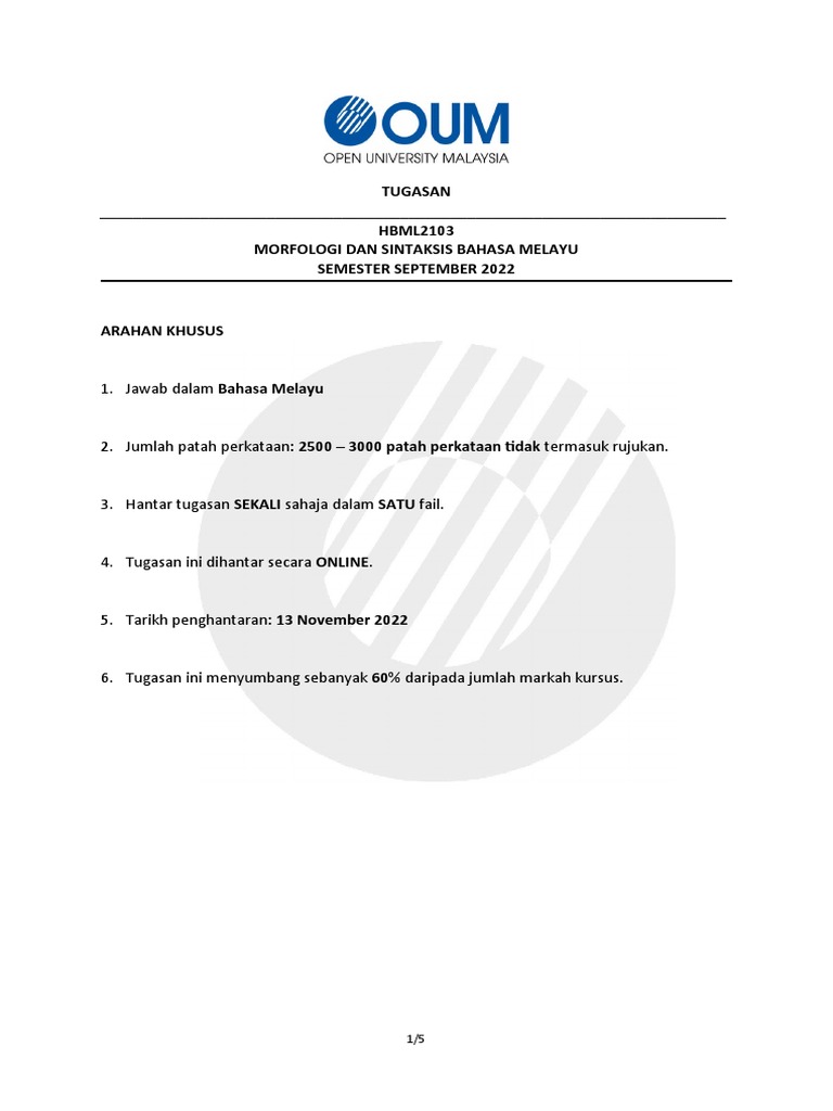 Morfologi Asgn Sept 2022 | PDF | Karier & Perkembangan