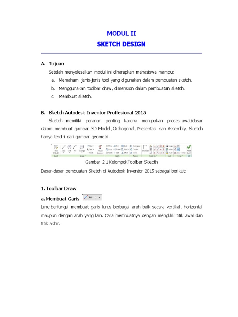 MODUL II Inventor | PDF