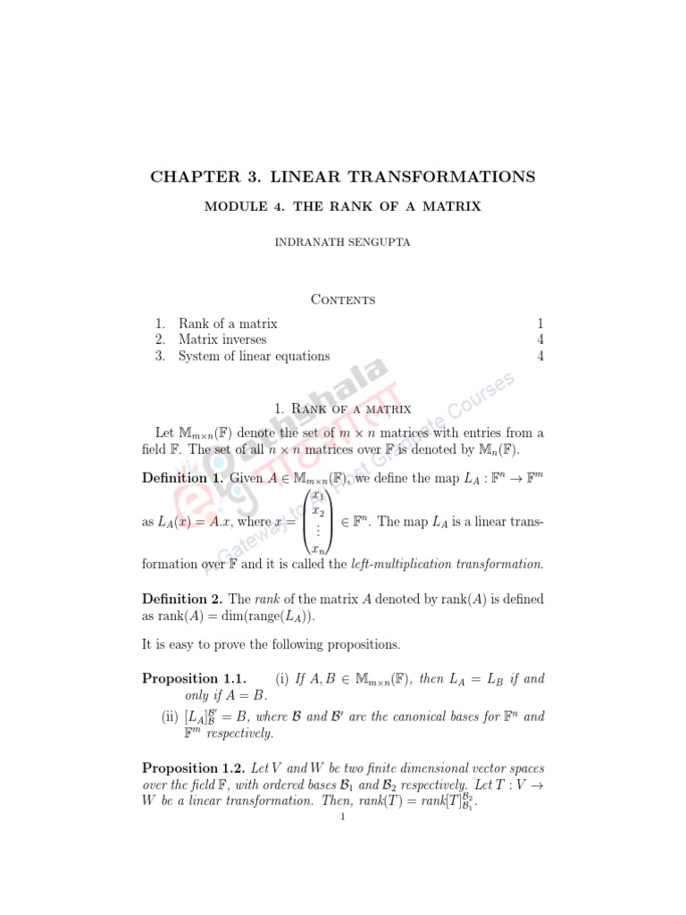 1527152448E textofChapter3Module4 | PDF | Matrix (Mathematics) | Linear Map