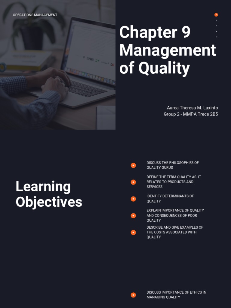 Managing Quality in Operations Management | PDF | Quality (Business ...